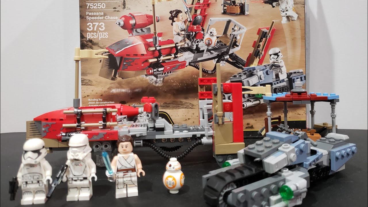 Lego set 75250 Pasana Speeder Chase - YouTube