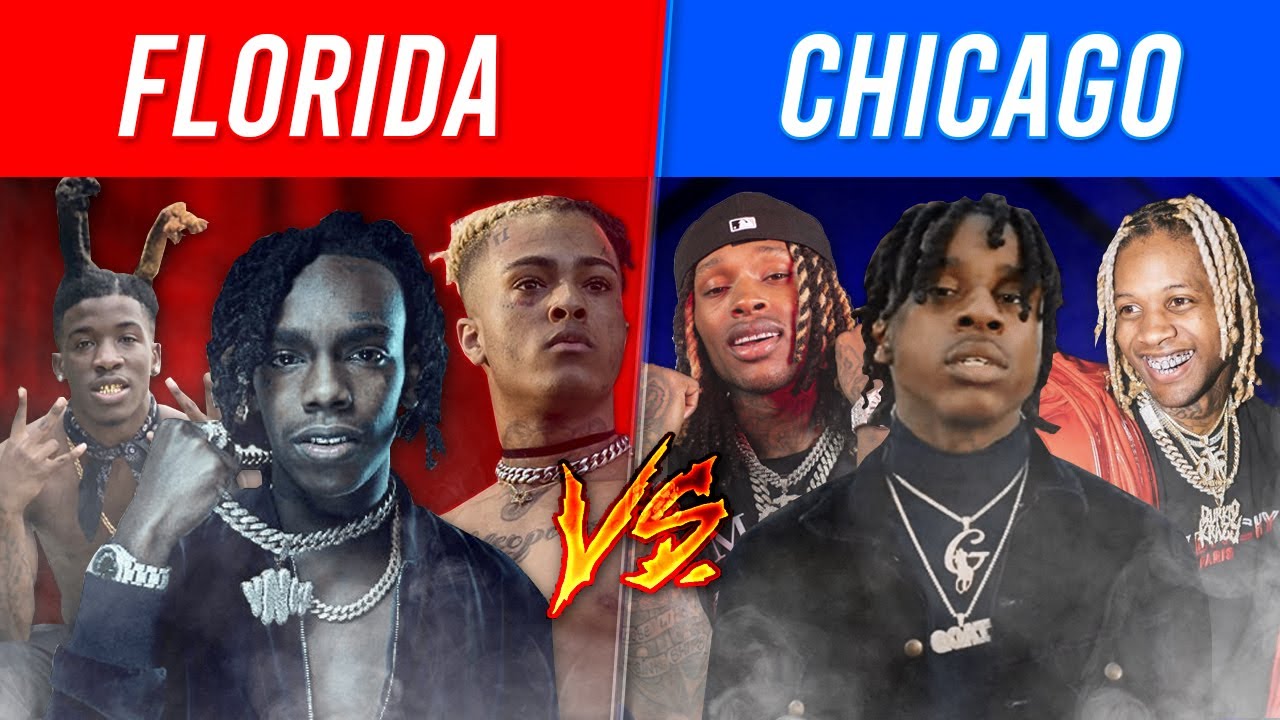 FLORIDA VS CHICAGO RAPPERS - YouTube