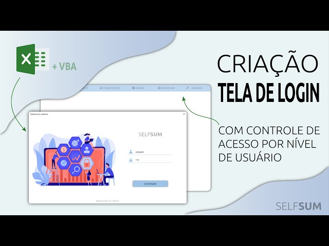 Como Criar Tela de Login no Excel VBA - Guia do Excel ...