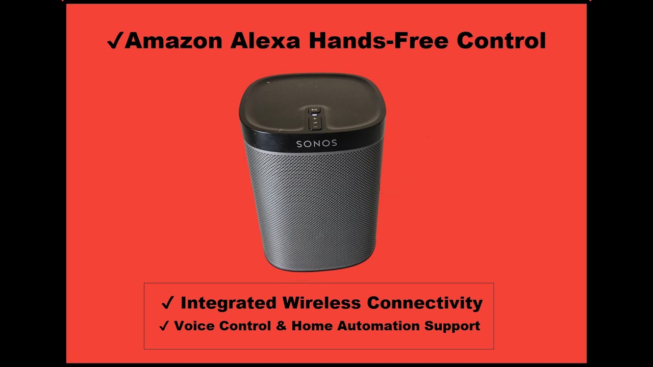 🔴 Nice SONOS Speaker with Box in Great Shape. Great Sound Amazon Alexa ...