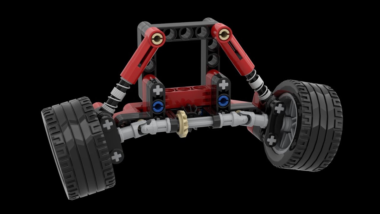 5 Suspension Types Demonstrated with Lego - YouTube