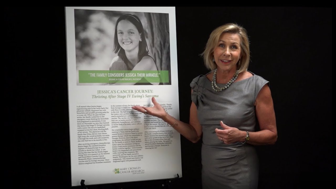 Turn HOPE into LIFE at Mary Crowley Cancer Research - YouTube