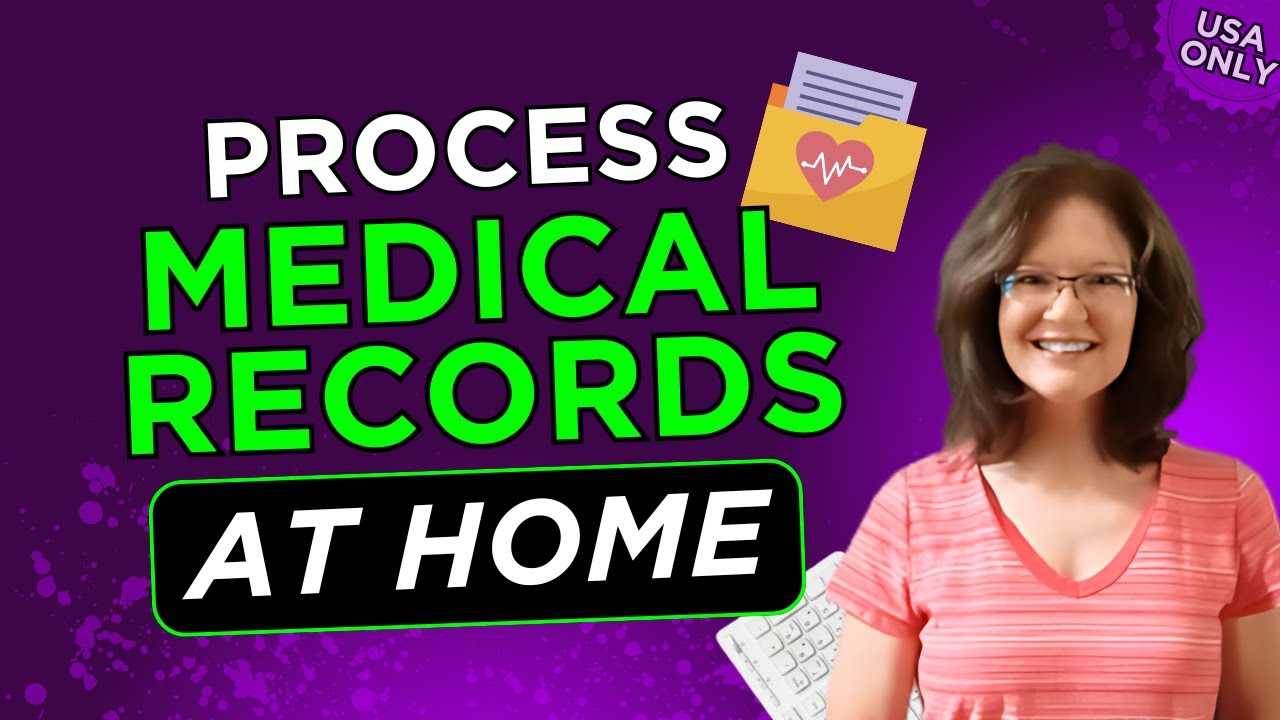 Process Medical Records At Home (And They'll Train You) - YouTube