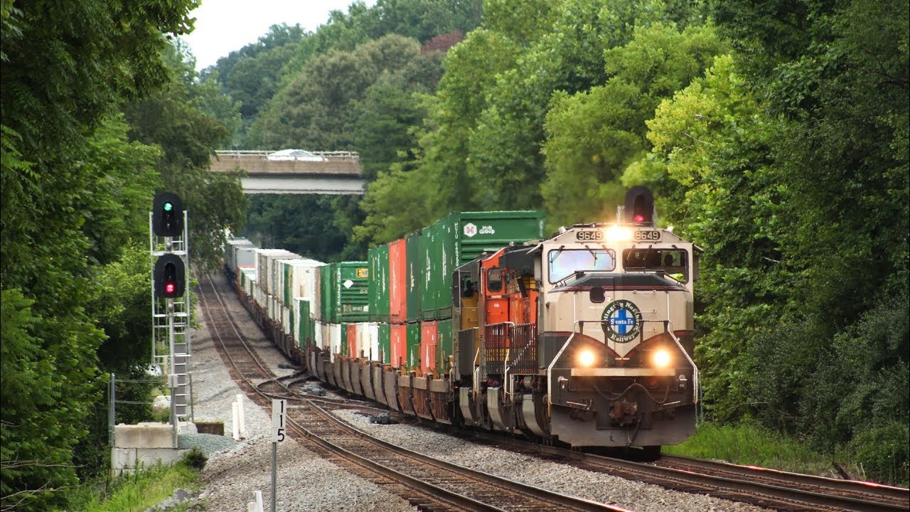 Awesome Norfolk Southern and CSX Trains All Over Virginia! - YouTube