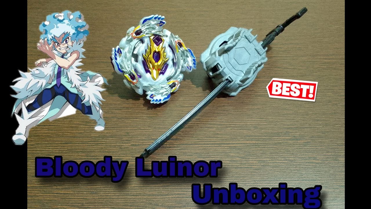 Bloody Luinor Unboxing 💙🖤 || Best attack type Beyblade ?? - YouTube