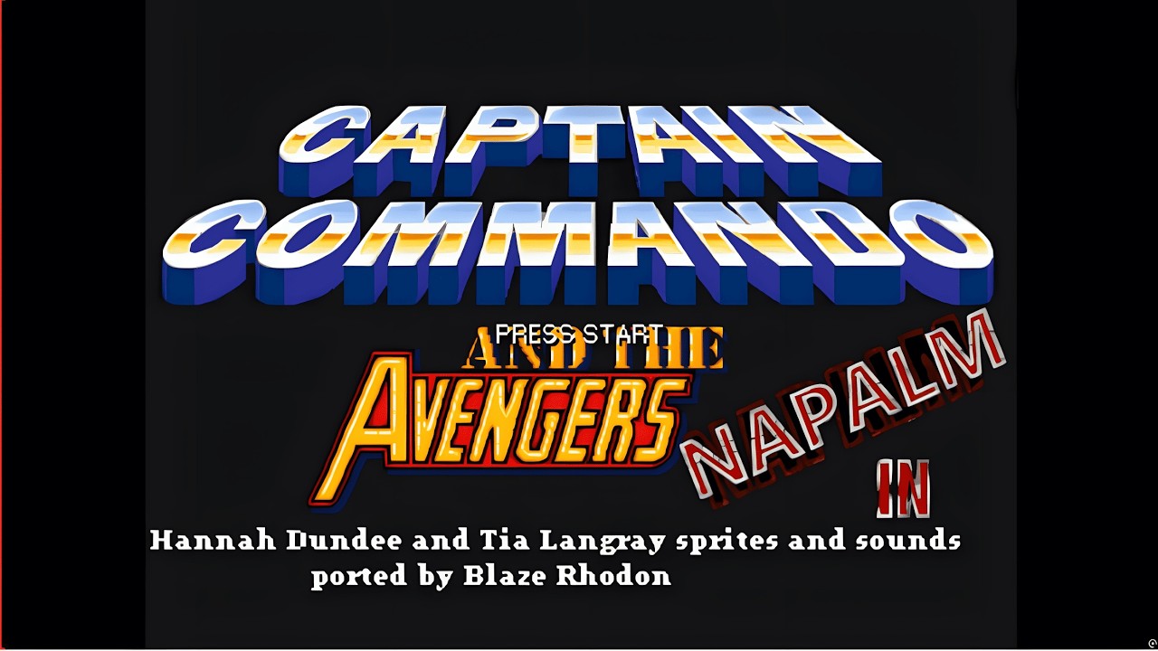 Captain Commando and the Avengers – Hannah Dundee Edition (Napalm ...