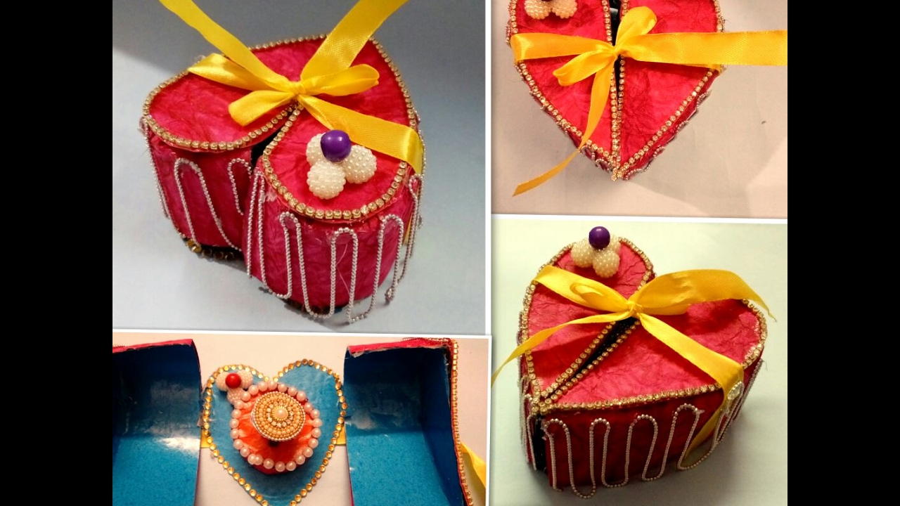 Heart Box With Paper Valentine Day Ring Box How To Make Heart Box heart-box-with-paper-valentine-day-ring-box-how-to-make-heart-box