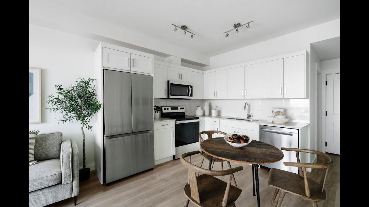 Bright & Spacious Condo Tour in Calgary, Alberta - YouTube