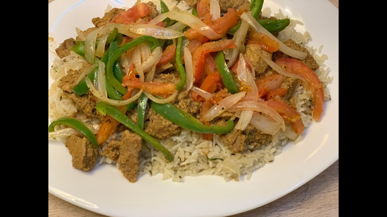 Easy Tikka Boti Rice - YouTube