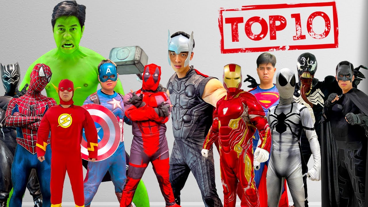 Top 10 Most Powerful and Size Power Comparation Superheroes - GreenHero ...