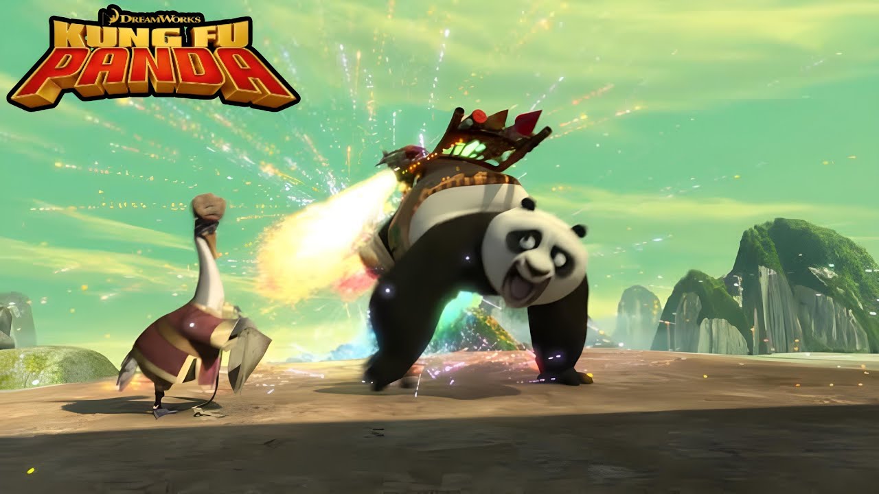 Kung Fu Panda - Fireworks Chair || Kung Fu Panda Movie Clips #animation ...