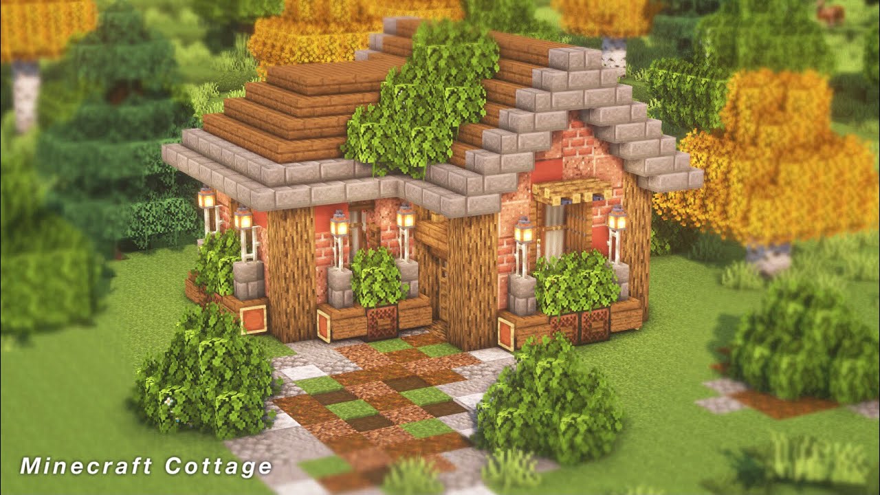 Minecraft | How to Build a Cottage | Minecraft Tutorial - YouTube