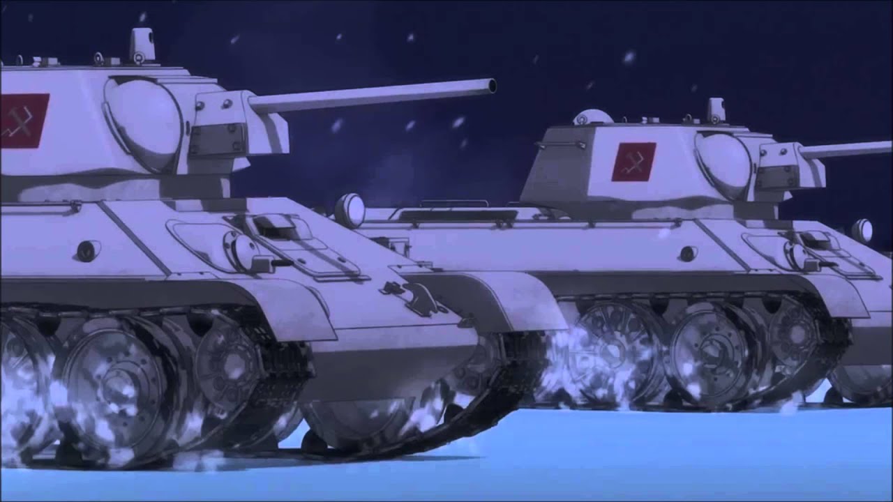 Girls und panzer ost Katyusha - YouTube