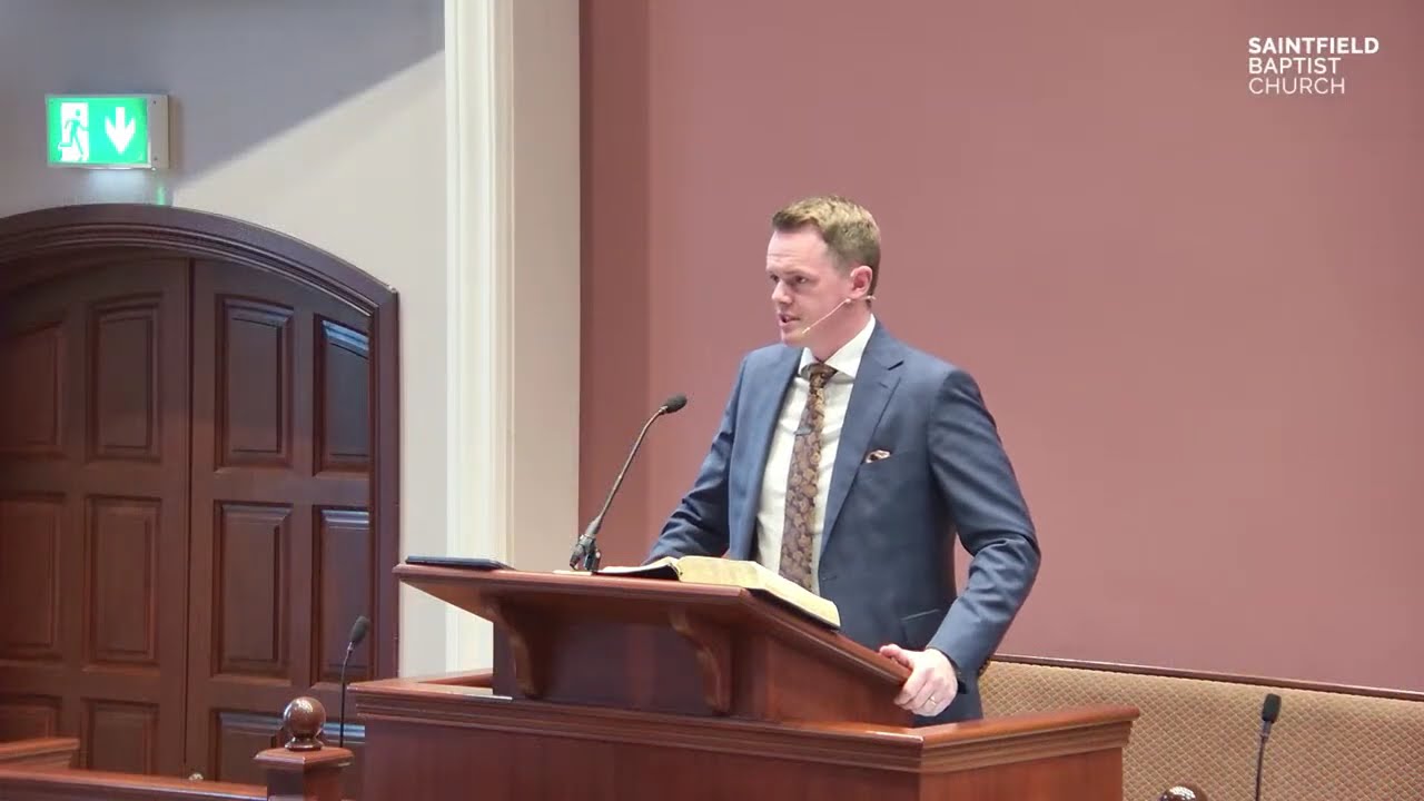Philip Boles | Gospel Service | Saintfield Baptist Church 21st ...