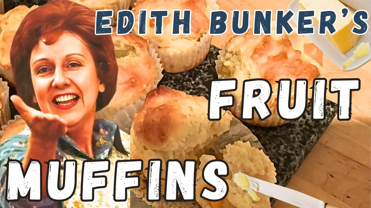Edith's Fruit Cocktail Muffins | All In The Family Cookbook | QUICK ...