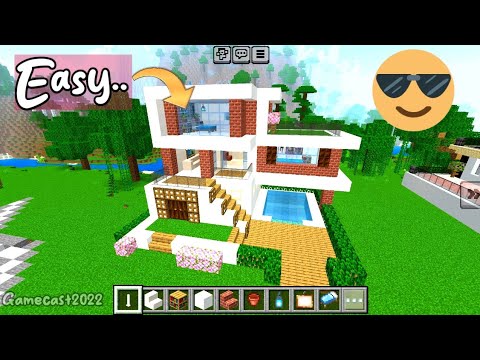 How to build an Ultimate icy house in easy way in Minecraft | Tutorial ...