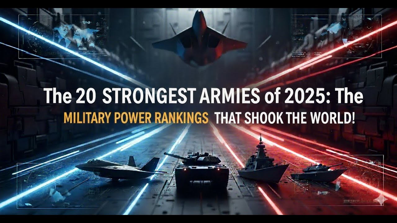 The 20 Strongest Armies Of 2025: The Military Power Rankings That Shook ...