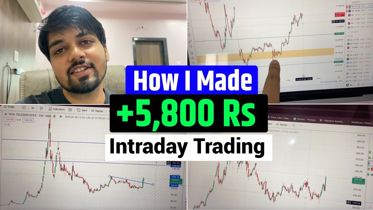 How I Made Profit of 5,800 Rs from Intraday Trading | Trade with Guru ...