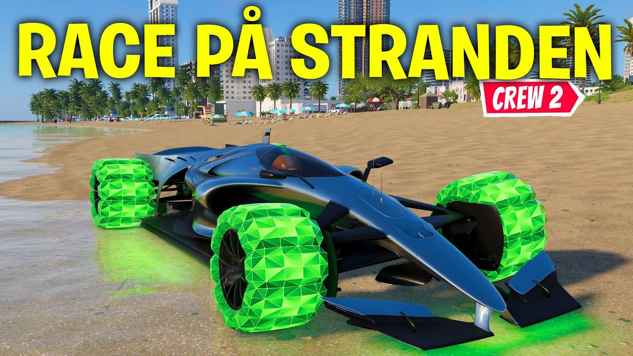 THE CREW 2 - KÖR FORMULA 1-BIL PÅ STRANDEN & JAGAR PLATINUM I MIAMI ...