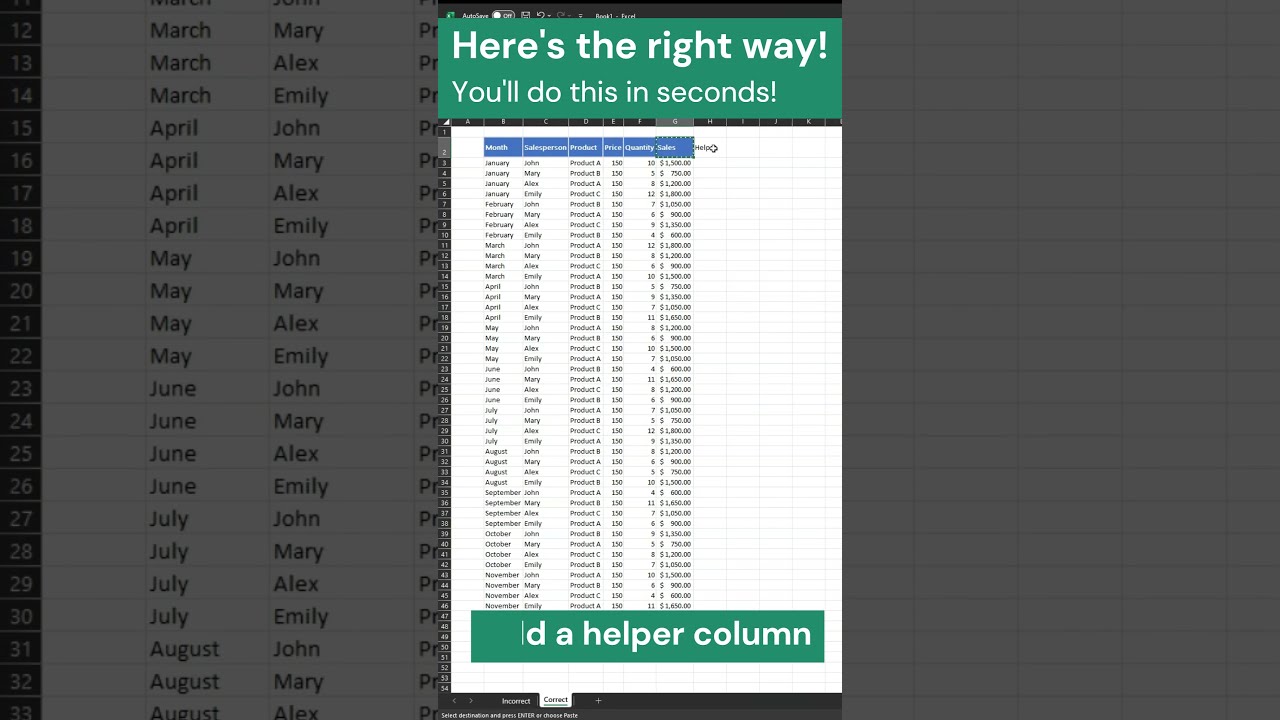 Insert Blank Rows Between Rows In Excel shorts short shortvideo Insert Blank Rows Between Rows In Excel shorts short shortvideo
