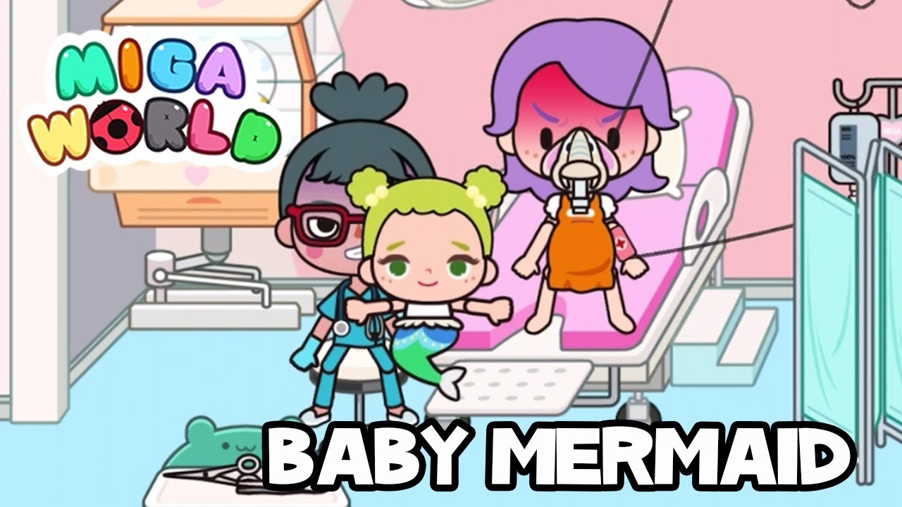 Miga Town: My World - It's Baby Mermaid is Real ? - YouTube