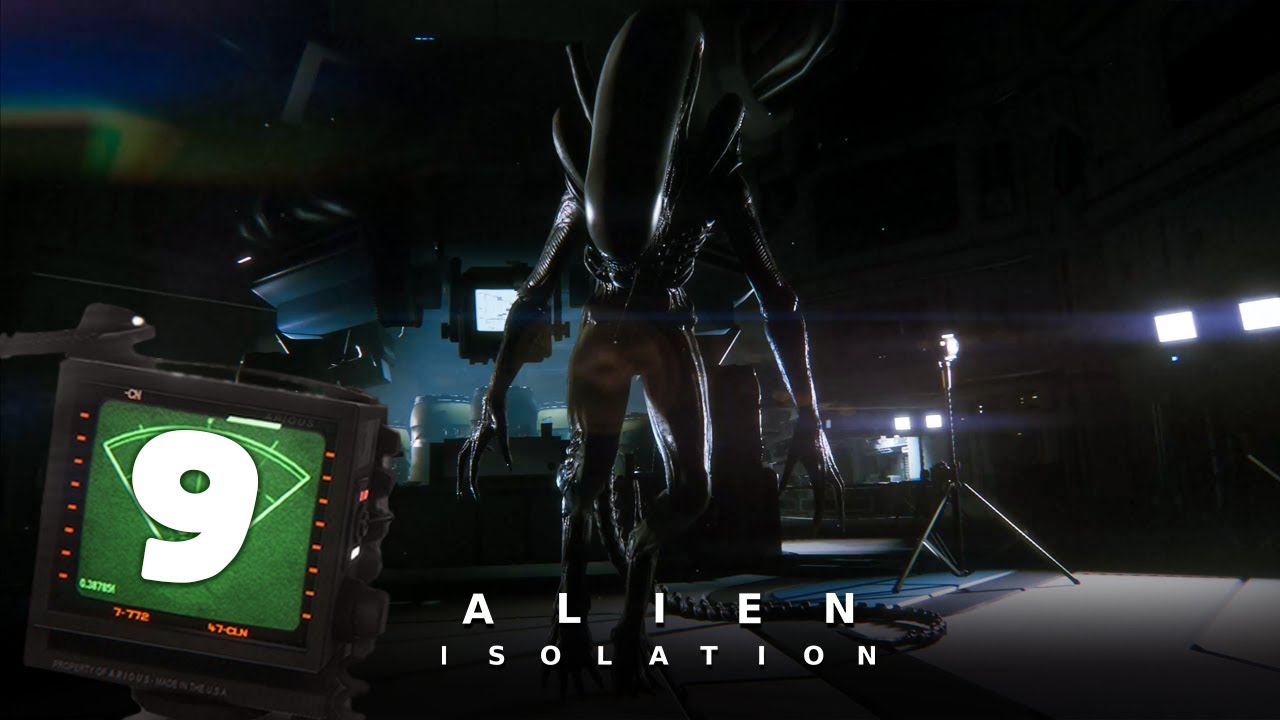 Alien: Isolation (PC) - Part 9 "Close Encounter" 1440p60 Walkthrough ...