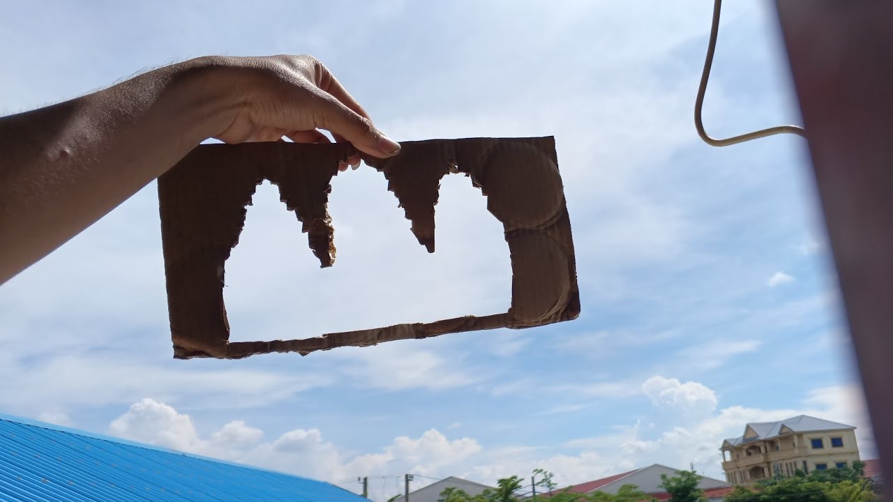 (Angkor Wat) Life hack DIY Craft with box for making a Angkor wat ...