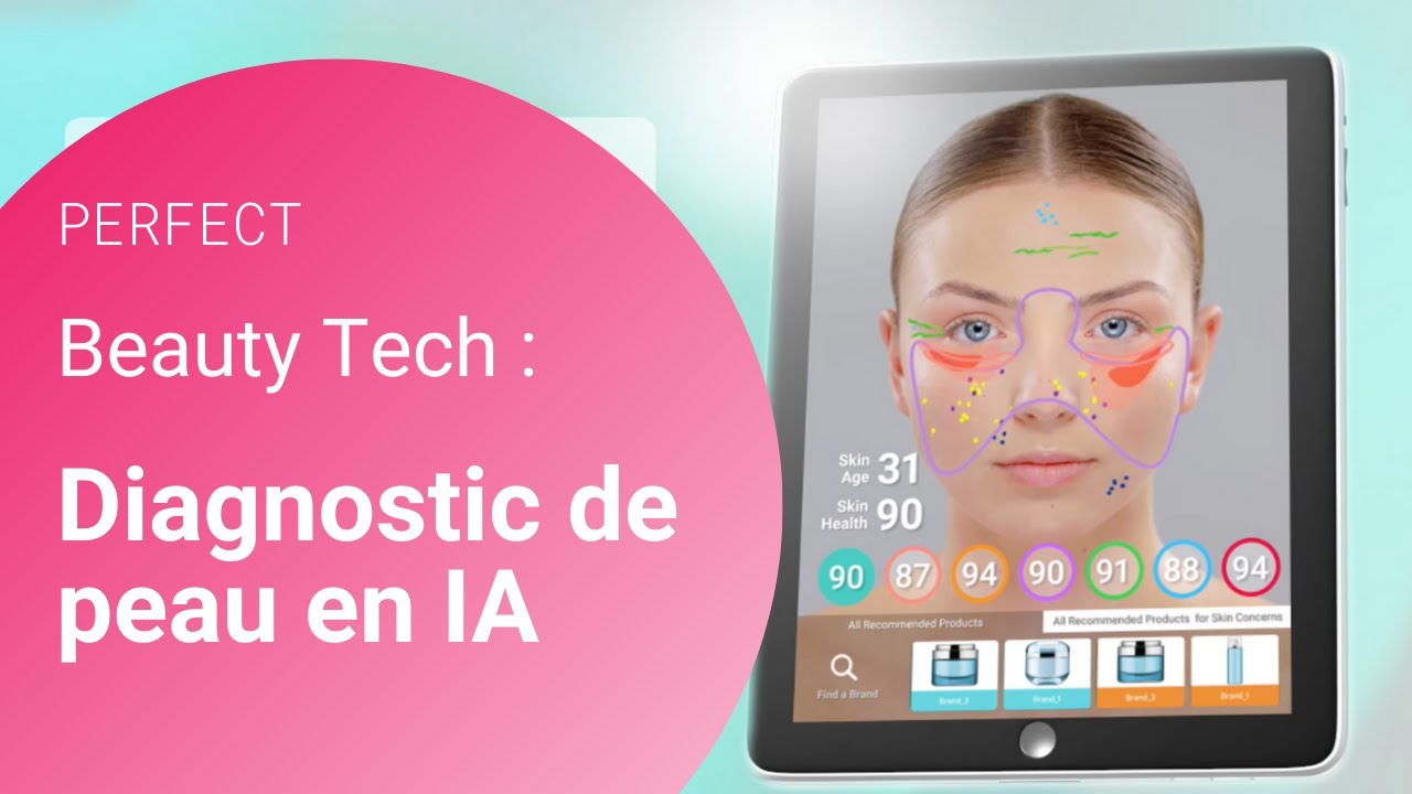 Beauty Tech : Diagnostic de peau en IA - YouTube
