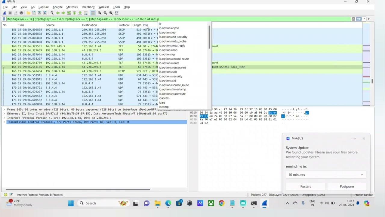 How to view TCP 3 Way Handshake using Wireshark PCAP? Wireshark Tutorial #shorts #howto #fix # ...