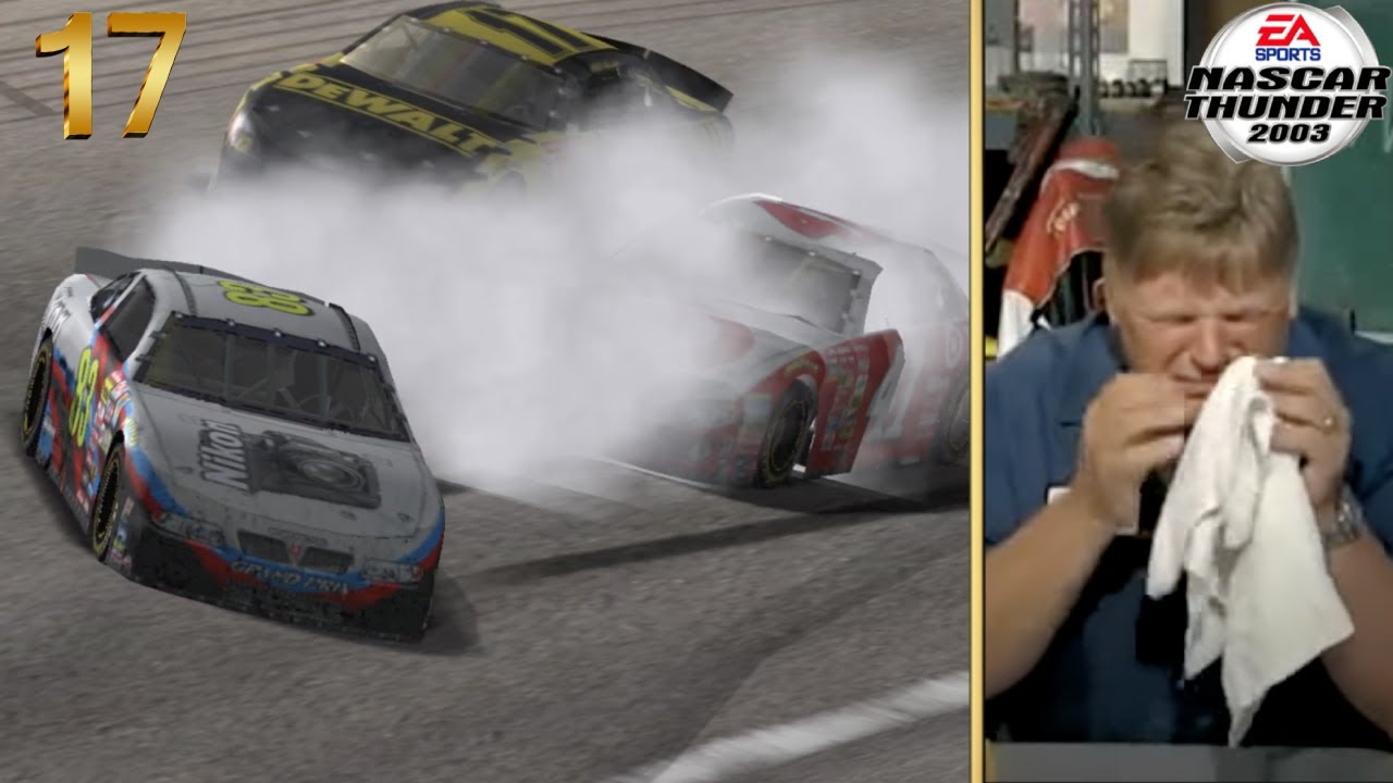 OH MY...GIVE JIMMY SPENCER A CRYING TOWEL | NASCAR Thunder 2003 Career ...