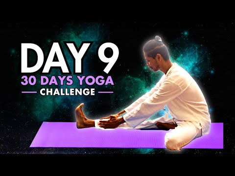 10-Min Yoga for Tight Hamstrings & Leg Flexibility | 30-Day Yoga Challenge Day 9