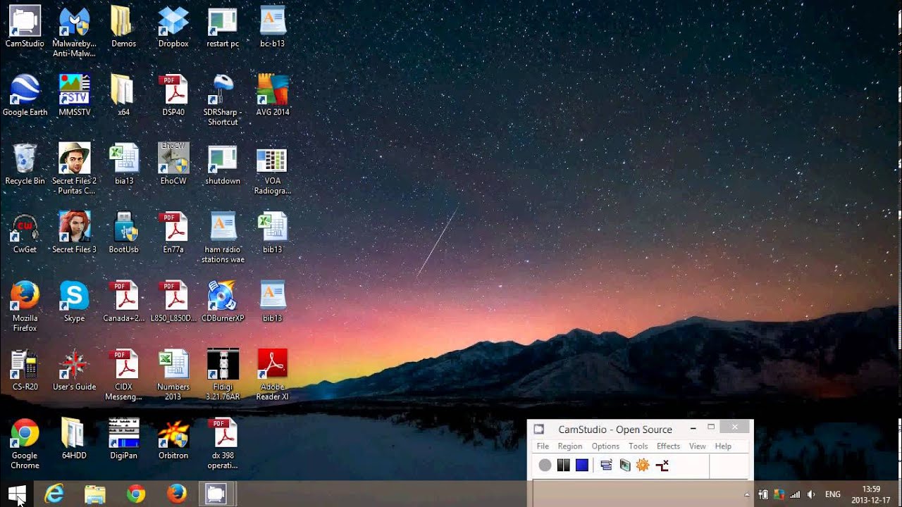 Windows 8.1 Lesson 10 Using the desktop - YouTube