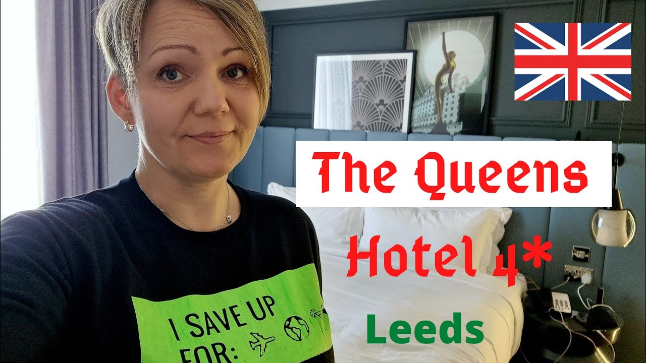 The Queens Hotel Leeds | Room tour | Yorkshire Обзор номера - YouTube