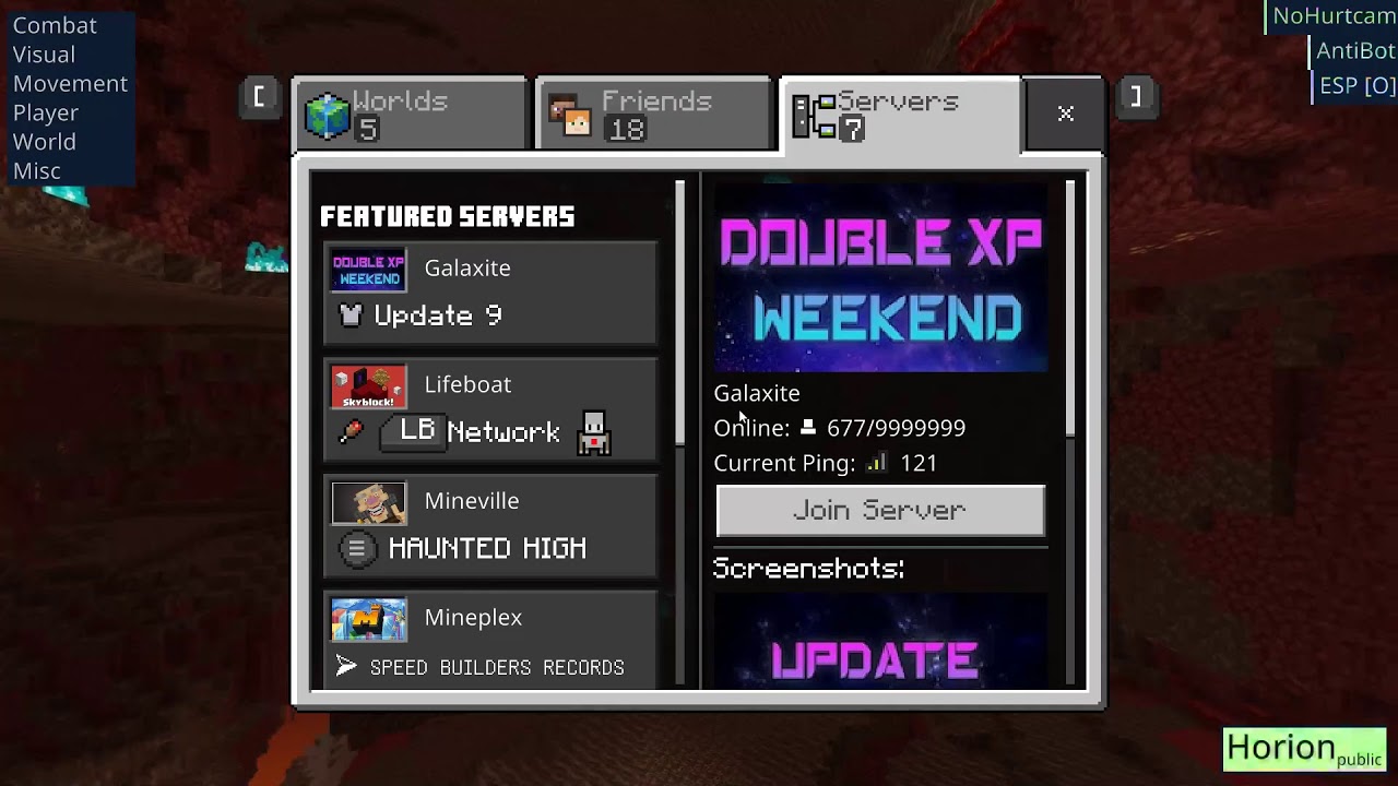 minecraft horion client - YouTube