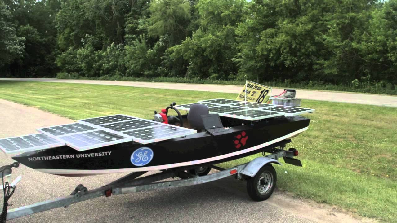 NU Solar Boat 2012 - YouTube
