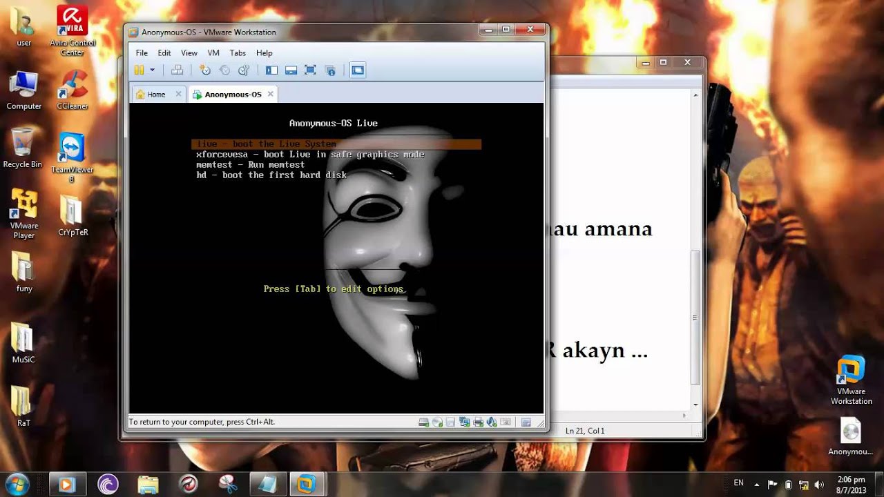 tutorial How to Install Anonymous OS - YouTube