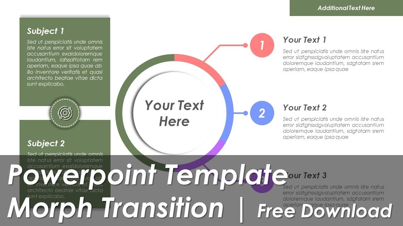 Powerpoint Template Morph Transition + Infographic | FREE DOWNLOAD ...