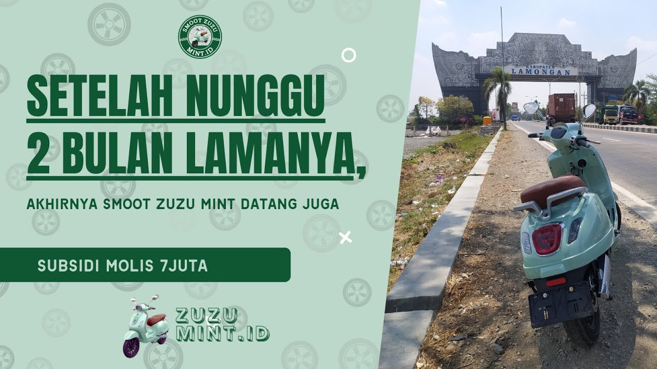 SETELAH 2 BULAN, AKHIRNYA SMOOT ZUZU MINT DATANG JUGA. 🔥 | SUBSIDI 7JUTA - YouTube