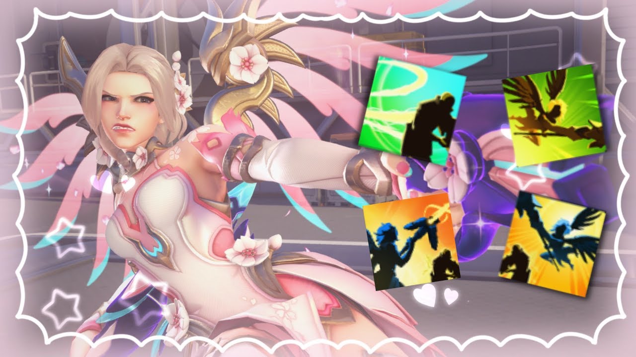 my FAVORITE mercy stadium build *80% win rate* !! ♡ ranked gameplay ...