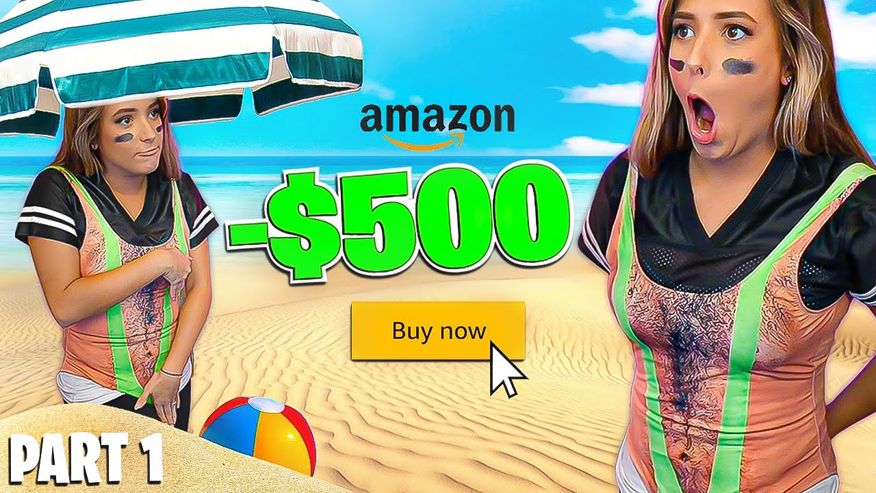 I TRY ON AMAZON'S HOTTEST BATHING SUIT || Buy It Tails 4 (Part 1) - YouTube