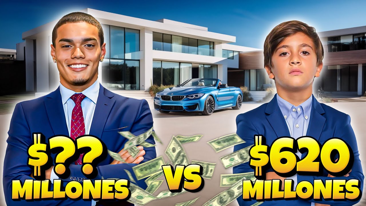 Thiago Messi vs João Mendes - ¿Quién tiene la fortuna más grande? - YouTube