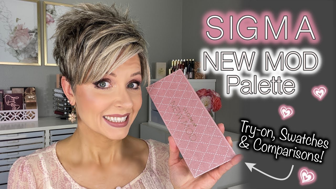 Sigma New Mod Palette ~ Try-On, Swatches & Comparisons - YouTube