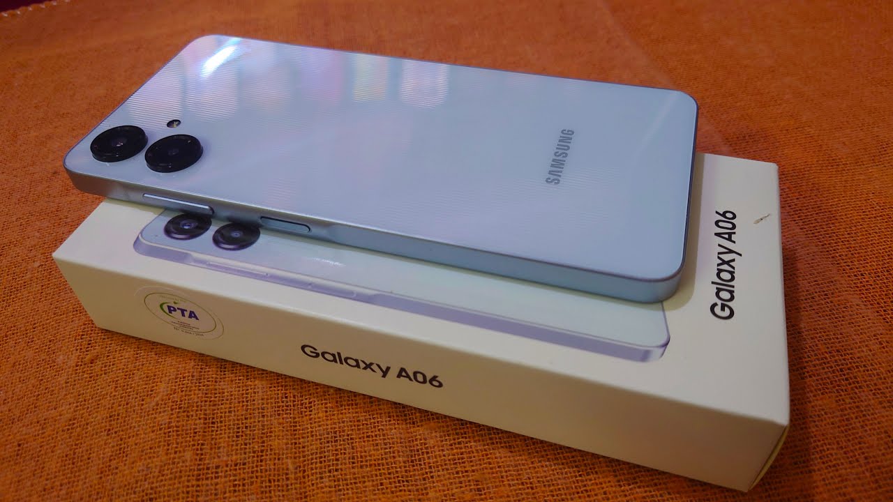 Samsung Galaxy A06 Unboxing! Premium Feel on A Budget Device! - YouTube