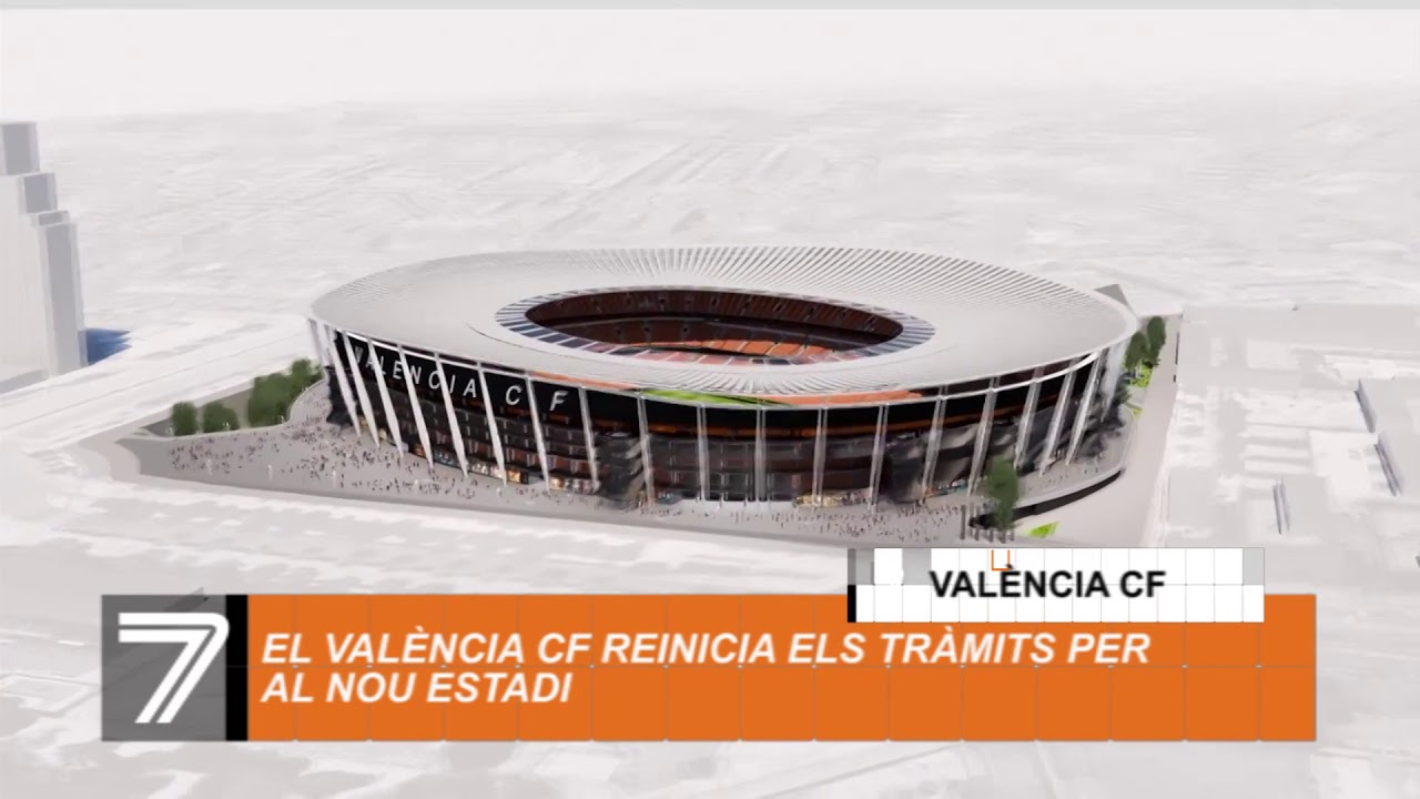 Un diseño renovado para el nuevo estadio del Valencia CF - YouTube