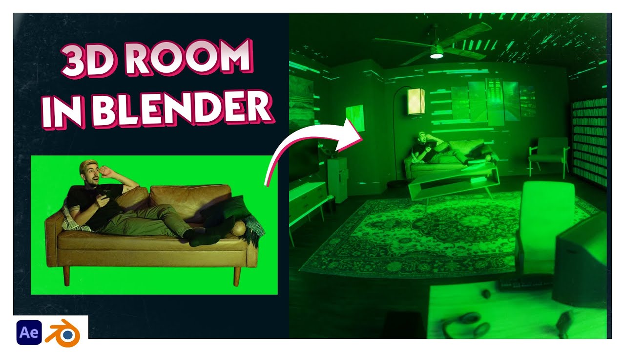 Build a 3D room in Blender using FREE Plugins - YouTube