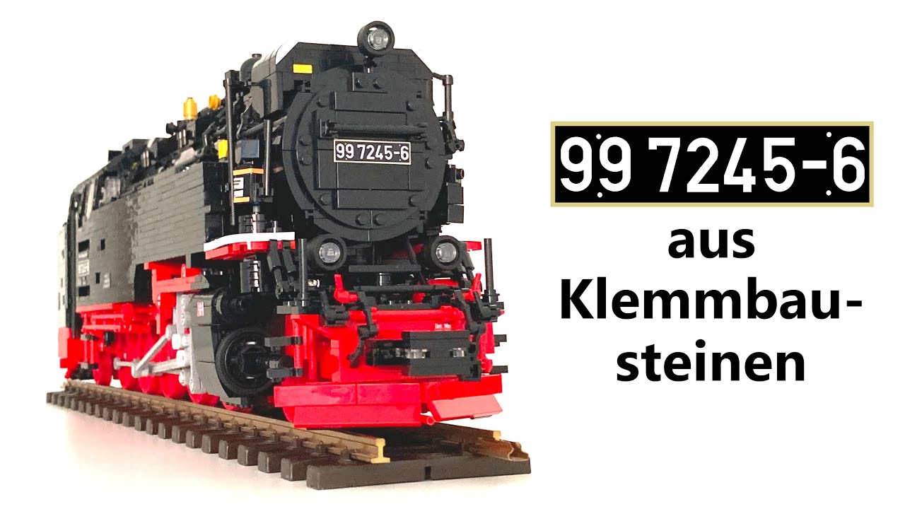 LEGO® MOC: Brockenlok 99 7245-6 (Harzbulle) der Harzer Schmalspurbahnen ...