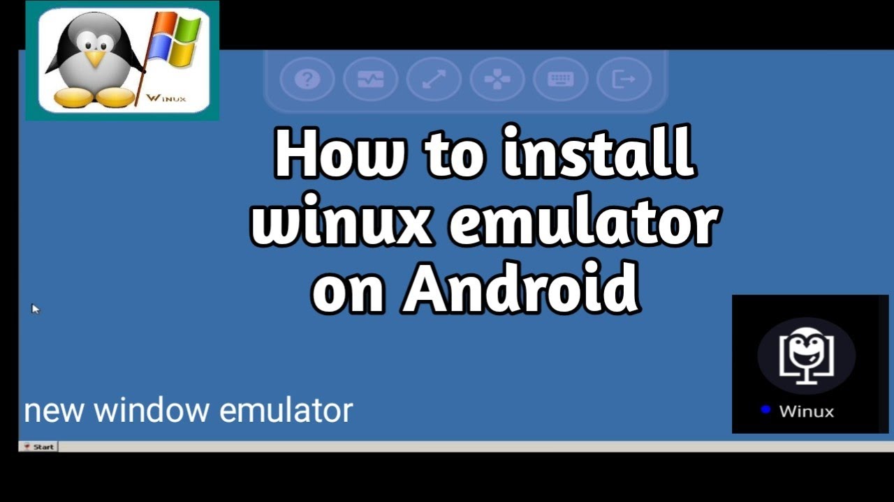 install winux emulator on Android (full tutorial) - YouTube