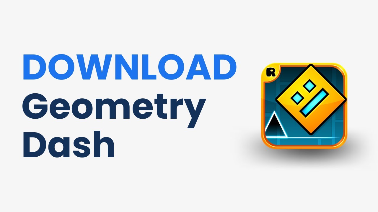 How to Download Geometry Dash on Pc - YouTube