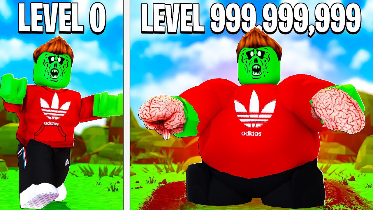 Ich WERDE EIN 999,999,999 STARKER ZOMBIE?! (Roblox) - YouTube