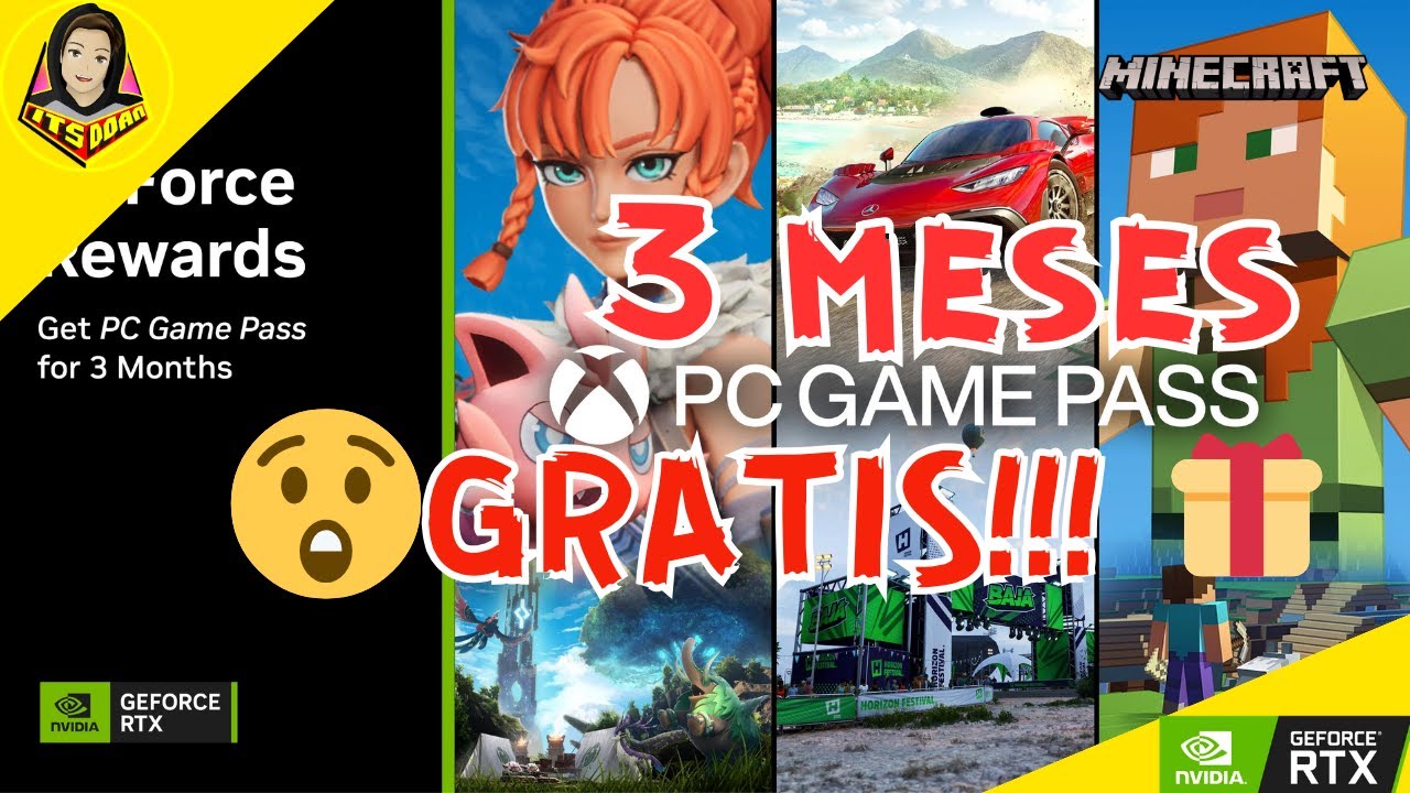 🎁 Consigue 3 Meses de Gamepass GRATIS 🎁 ¡Solo Aquí! con GEFORCE NOW! 🎁 ...